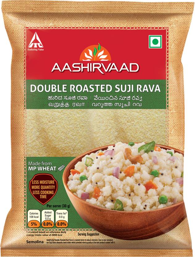 AASHIRVAAD Double Roasted Suji Rava Price in India - Buy AASHIRVAAD ...