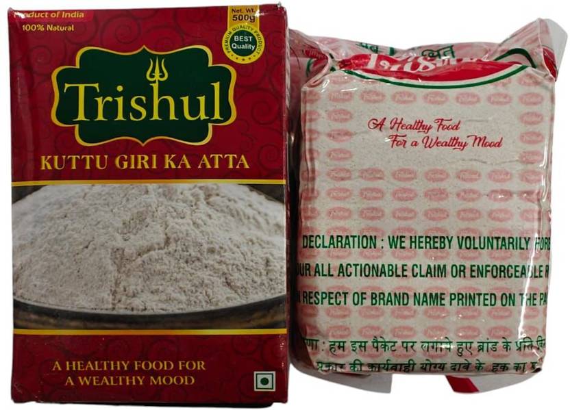 Trishul Premium Quality Kuttu Giri ka Atta|Buckwheat Flour|High in ...