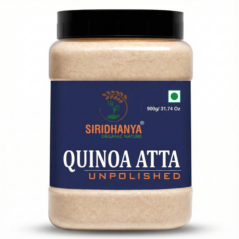 SIRIDHANYA Unpolished Quinoa Atta High Fibre and Protein for Soft Rotis ...