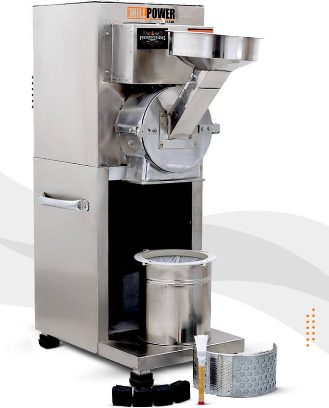 MILL POWER 2 hp pulverizer machine : 2 HP Motor, 2880 RPM, 20 kg/hour ...