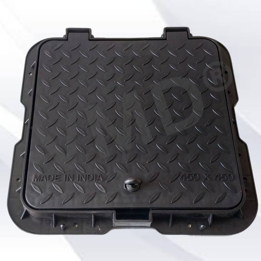 Vmd Heavy Duty LOCKBLE 18"X18" Manhole Cover for Chamber|Sump|WaterTank ...