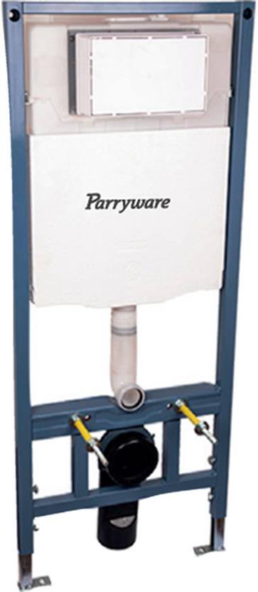 Parryware Full Frame Concealed Cistern With Push Plate Dual Flush Tank ...