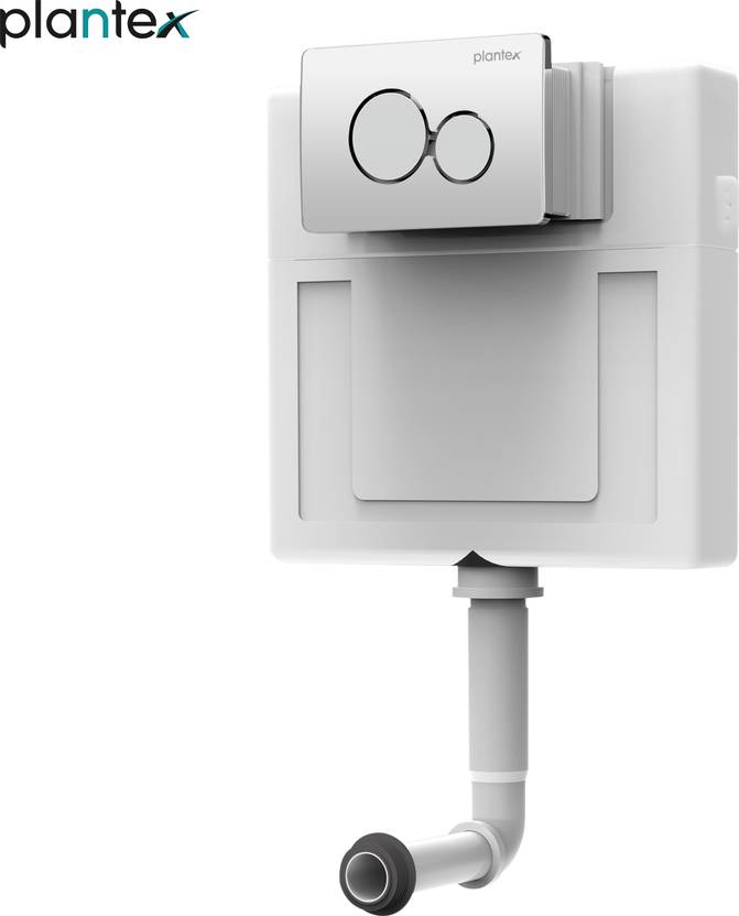 Plantex Concealed Flush Tank/Frameless Dual Flush Tank/Cistern Flush ...