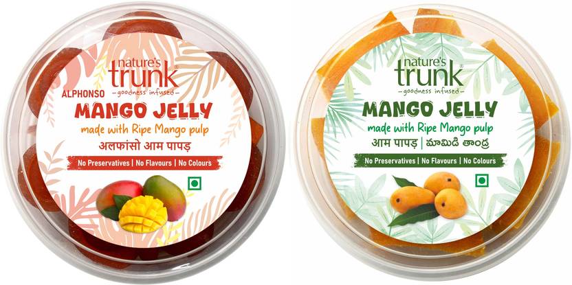 Nature's Trunk Alphonso Mango Jelly | Mango Jelly Sweet Jelly Candy ...