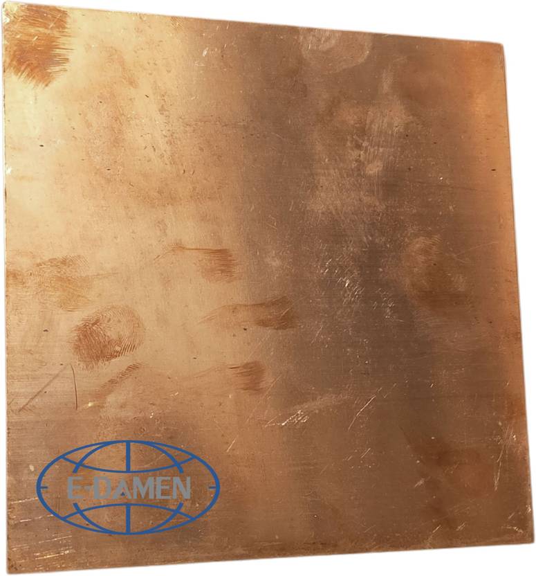 E-DAMEN Pure Copper Earth Plate 12x12 inch 2290 gram For Home 5 kw ...