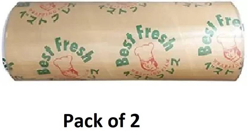 ACHIEVER PACKAGING Cling Film Wrap for Food Packaging Storing Wrap 300 Meters Length Roll Pack ...
