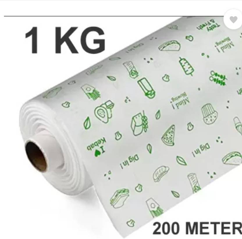 SATYAM 100% ORGANIC FOOD WRAPPPING PAPER/CHAPATI/ROTI WRAP/BUTTER PAPER ...