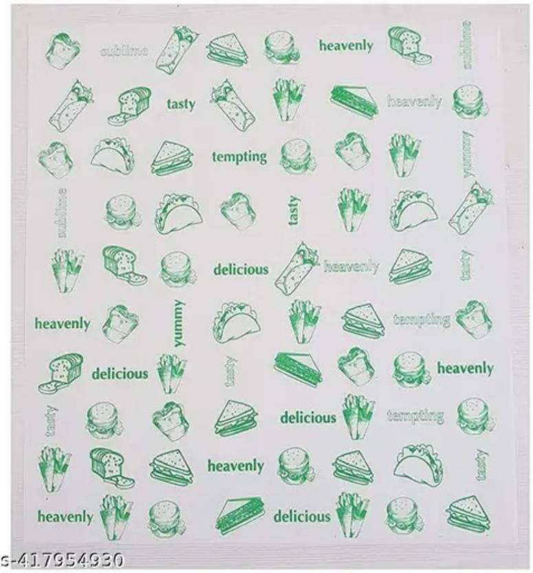 huemic Wrapping Paper/Butter Paper, Oil Proof/Sandwich Wrap Paper/Food ...