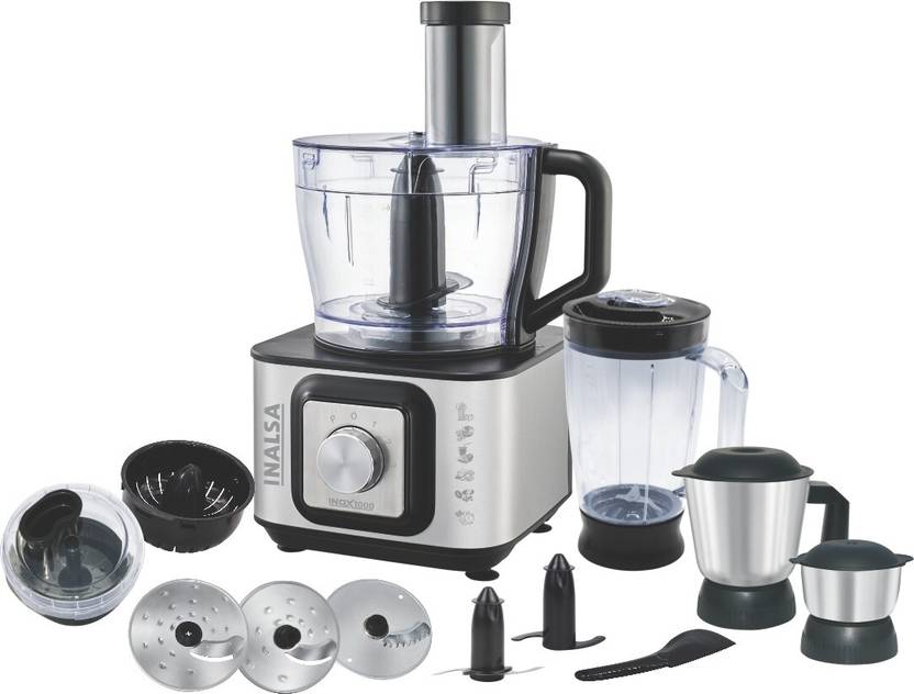 Inalsa Inox 1000 1000 W Food Processor Price in India - Buy Inalsa Inox ...
