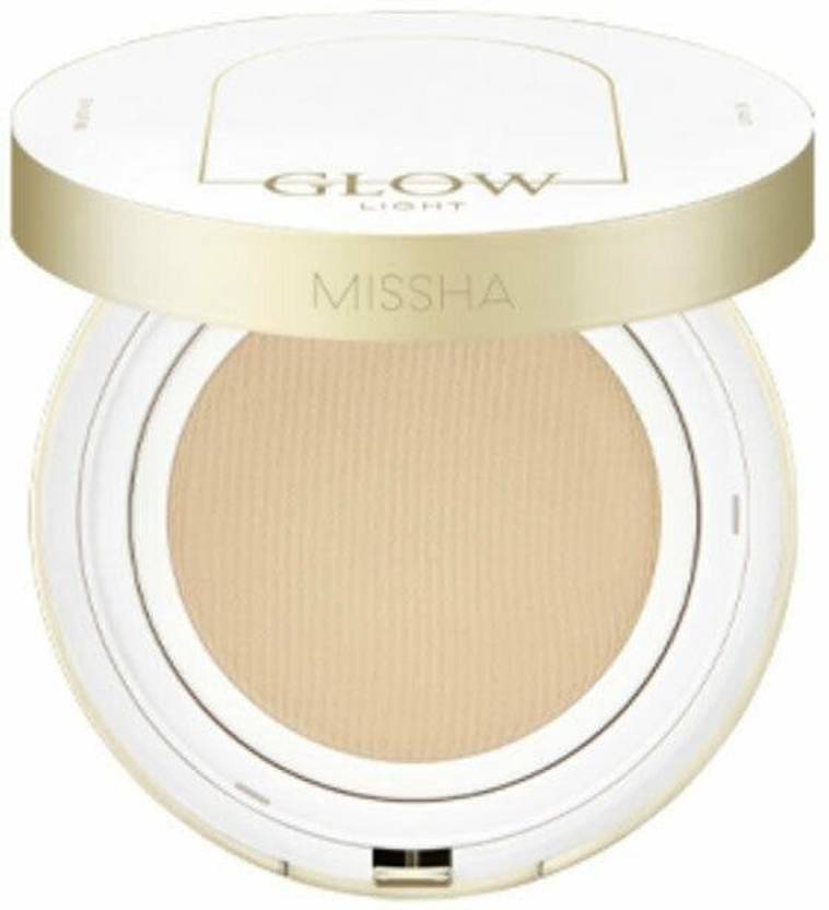 Missha Glow Cushion Light No.21P Fair SPF37 PA+++ for Original Skin ...