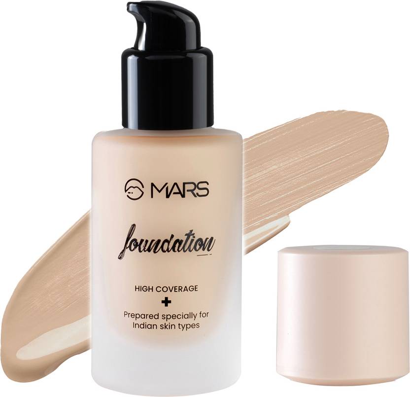 MARS High Coverage Liquid Foundation - Price in India, Buy MARS High ...