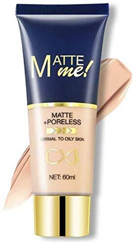 CVB cvbcvb matte+poreless normal to oily skin net 60 ml ) Foundation ...