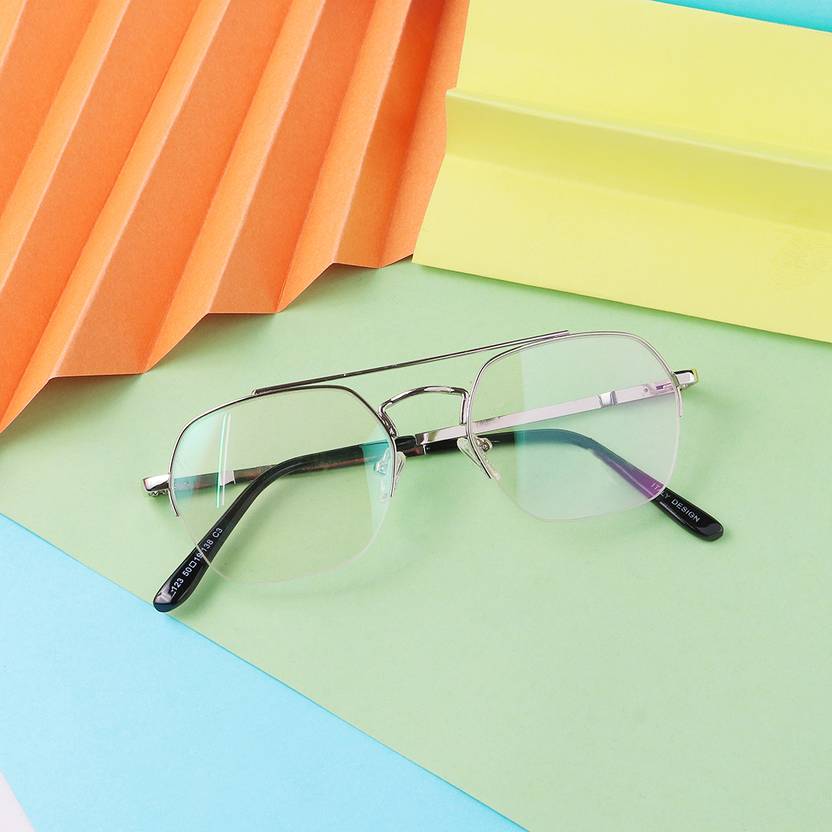 cleardekho Half Rim Wrap-around Frame Price in India - Buy cleardekho ...