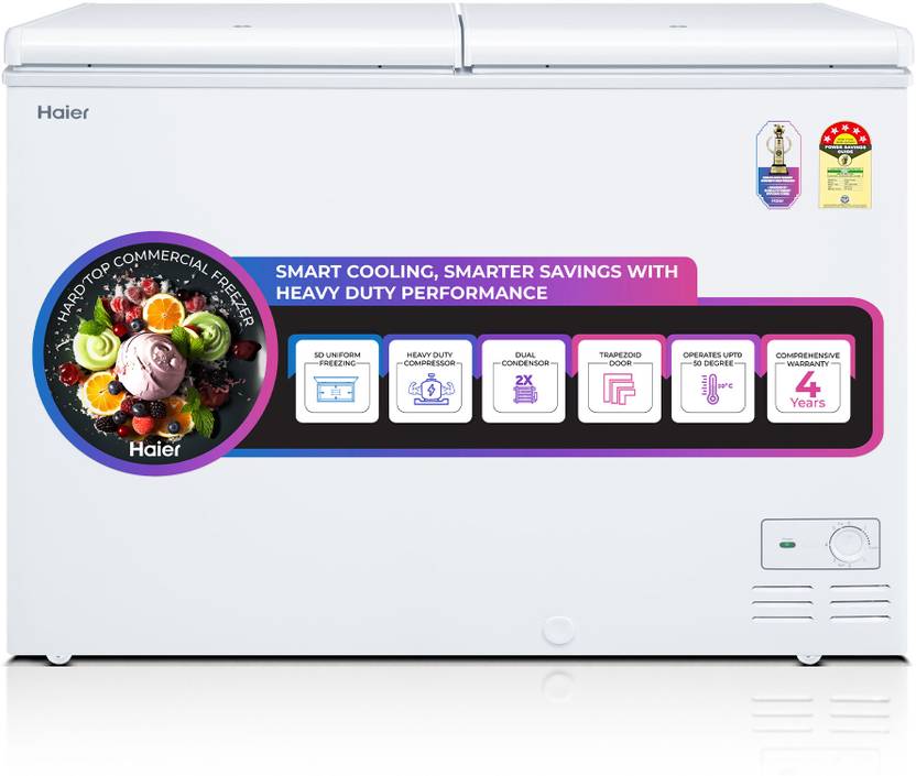 Haier 439 L Double Door Standard Deep Freezer Price in India - Buy ...