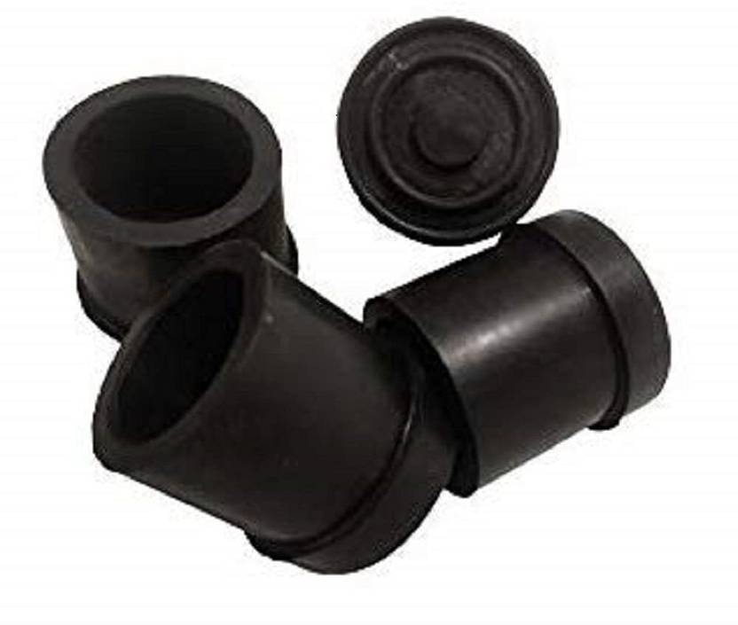 UGS Anti slip 1.25 Inch (31.75 mm) Round Rubber Bush or Cap-Pack of 4 ...