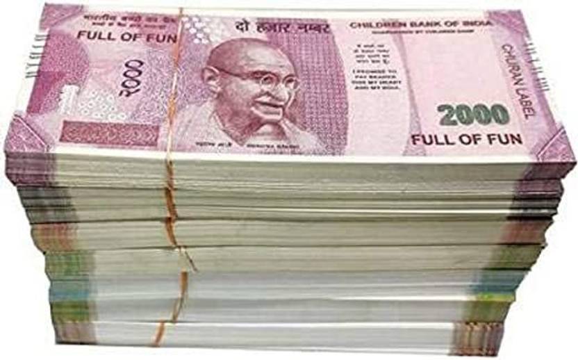 BBS DEAL Combo (8 Each x 7=56 Nakli Note) Playing Indian Currency Notes ...