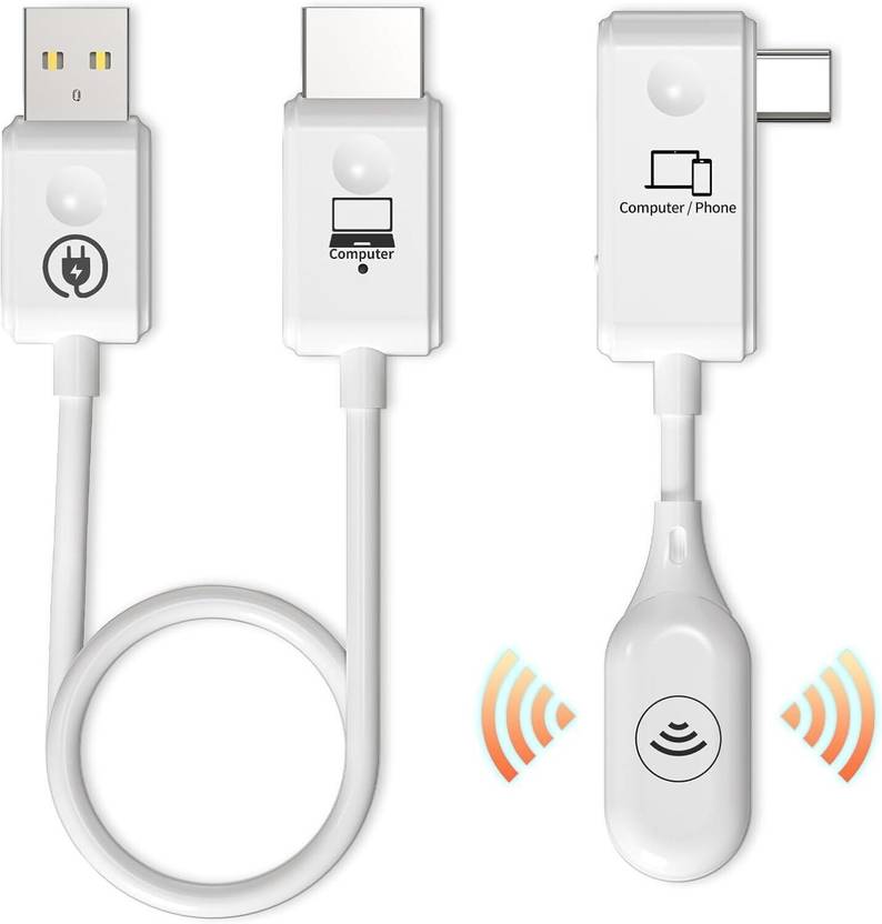 RyzCare CS7 Wireless USB C to HDMI Display Adapter Screen Mirror Cast ...