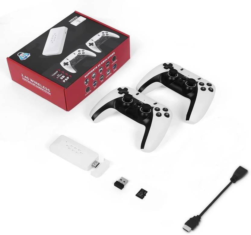 HG WORLD M22 Retro Game Stick Console 4k 2.4G Dual Wireless Sup Game ...