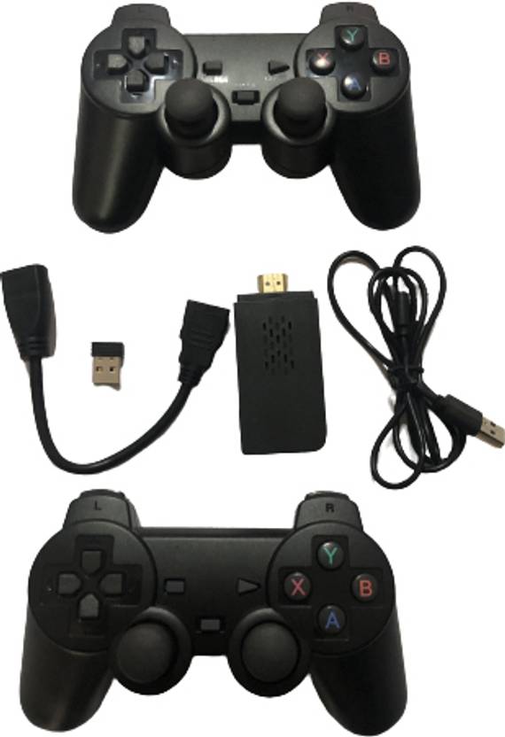 PTCMart Wireless HDMI 4K 8 Bit Console Stick Built-in 10000 Classic ...