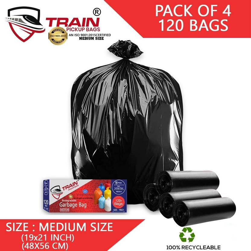 Train dustbin bag biodegradable garbage bags dustbin covers for home ...