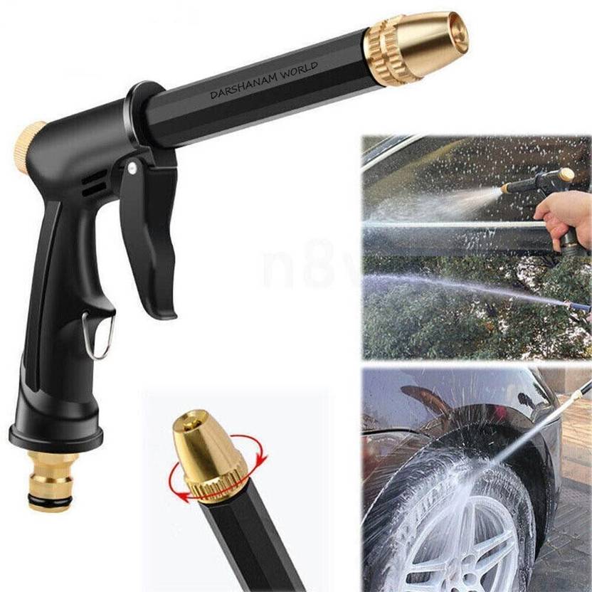 DARSHANAM WORLD Heavy Duty Metal Spray Gun with Full Brass Nozzle 1 L ...