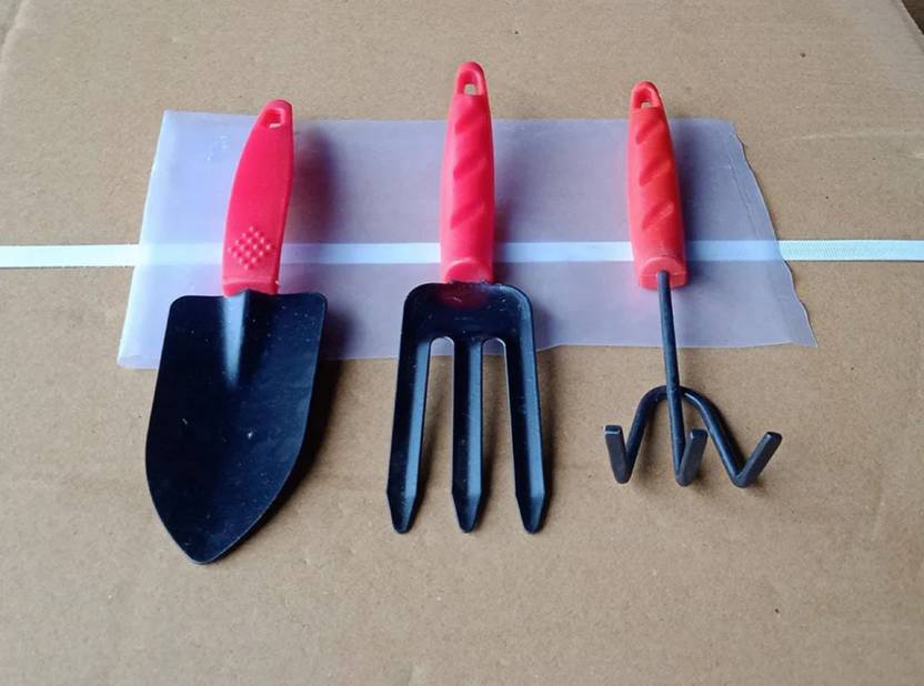 Villwin Heavy Gardening Tools Set Cultivator, Trowel, Weeder Garden ...