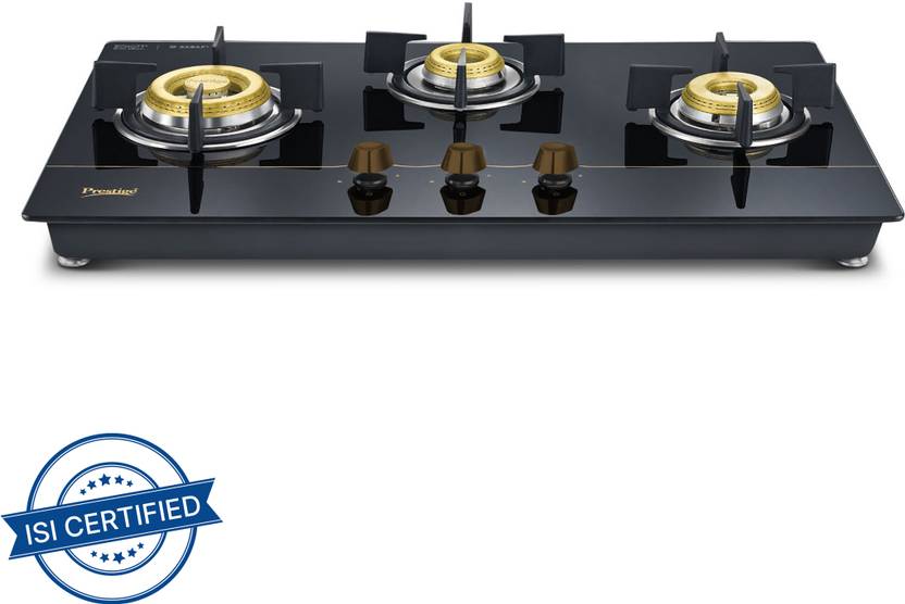 Prestige Gold Hobtop PHTG - 03 Glass Automatic Hob Price in India - Buy ...