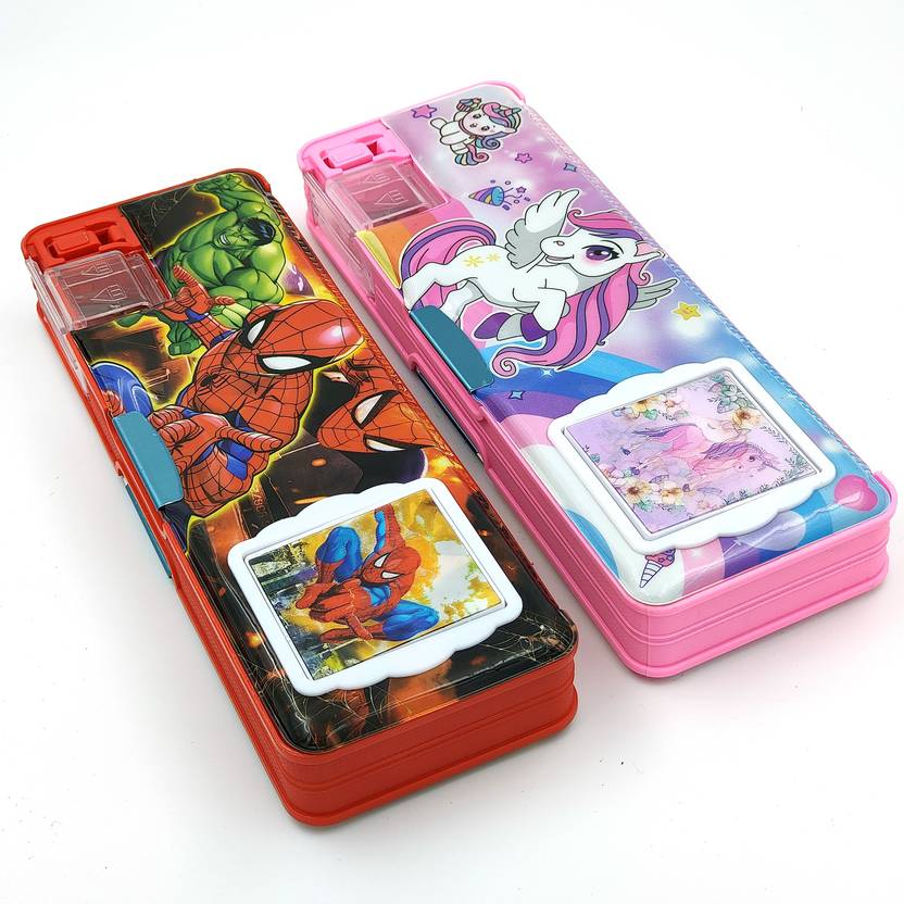 Flipkart.com | spartone Inbuilt Calculator Spider Man & Unicorn Art ...