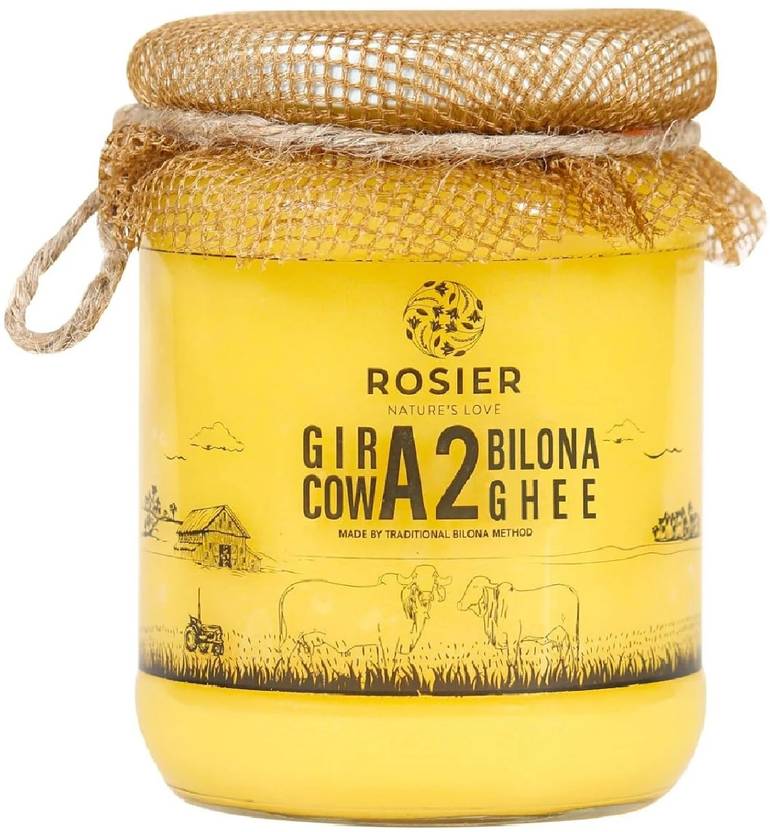 ROSIER A2 Cow Ghee, Traditional Bilona Method, Pure, Natural and ...
