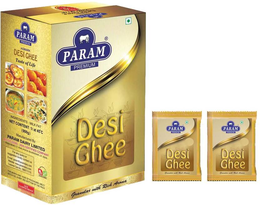 PARAM Premium Desi Ghee Made Ghee Tetrapack Price in India - Buy PARAM ...