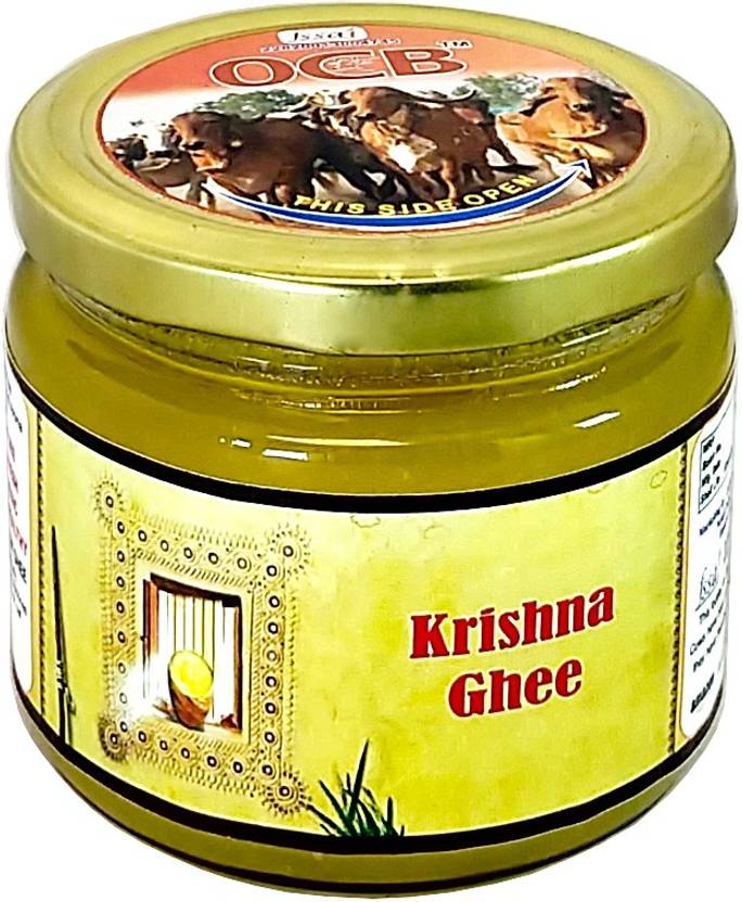 OCB Krishna Ghee Homemade Organic Cow Ghee l Made Pure A2 Milk, Vedic ...