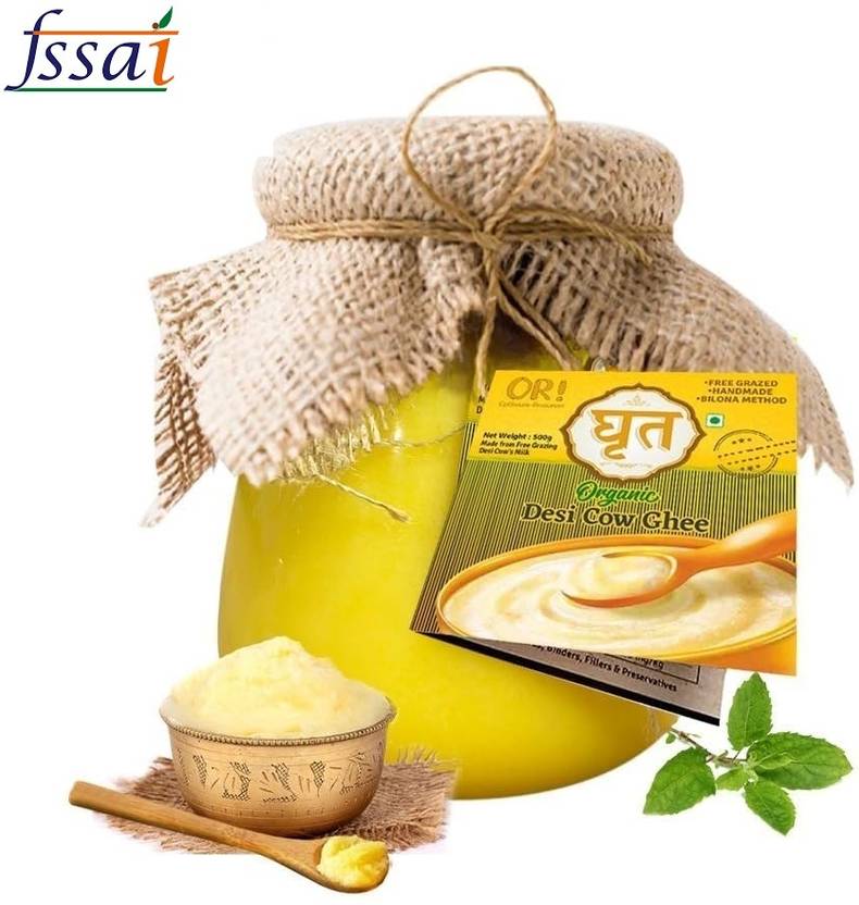 Optimum Resources 100% Organic Shudh Desi Cow Ghee- 1 Kg Ghee Plastic ...