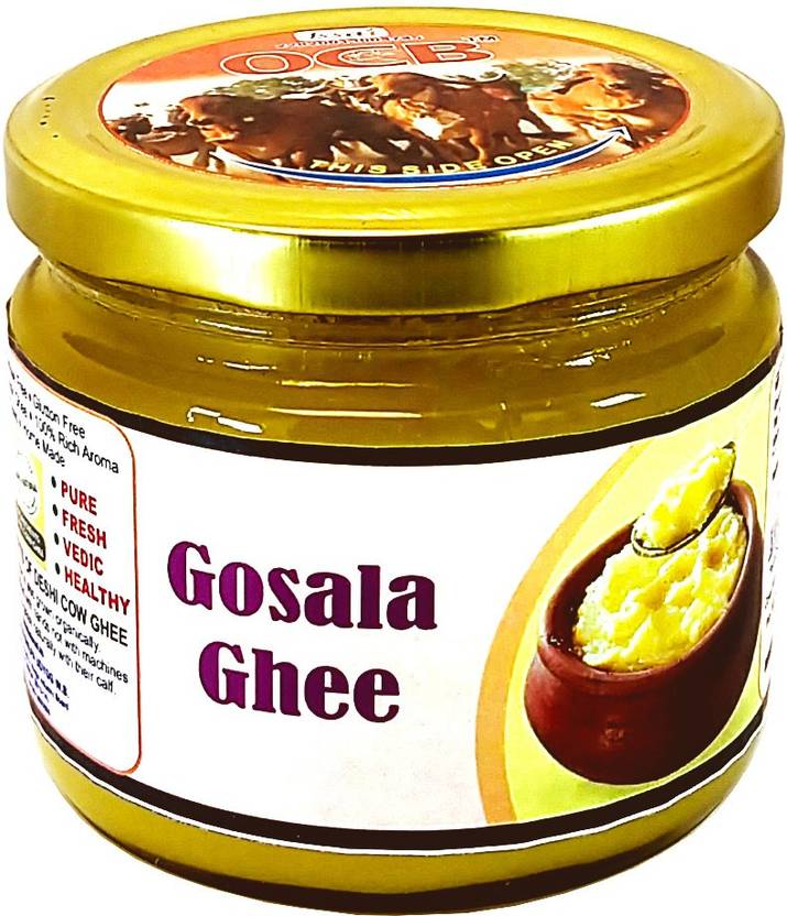 OCB Gosala Ghee (Village Made Desi Cow Milk Ghee) Ghee 250 g Plastic ...