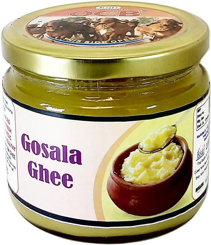 OCB Gosala Ghee Gir Cow Ghee Ghee Glass Bottle Price in India - Buy OCB ...