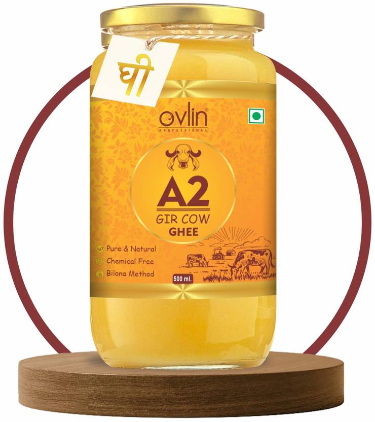 Ovlin Gir Cow Organic A2 Ghee Vedic Bilona Method Grassfed Cultured ...
