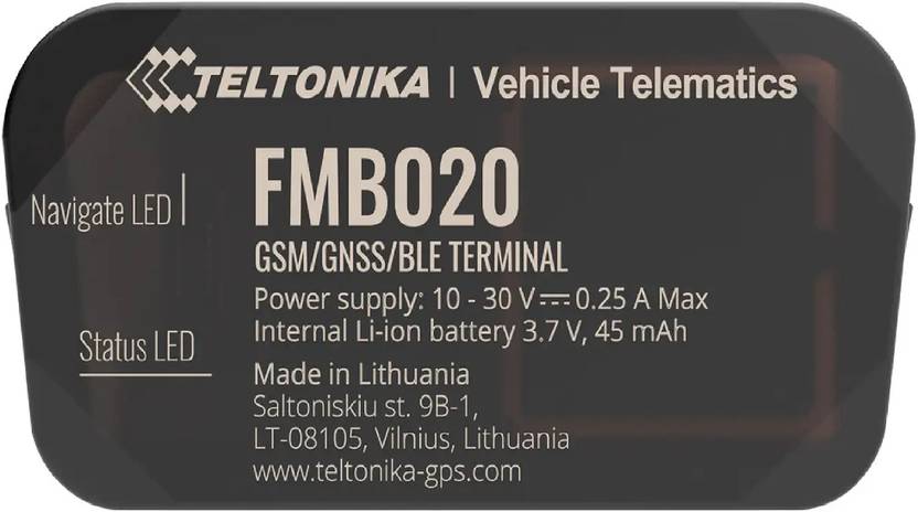 Teltonika Ultra Small Plug and Play OBD Tracker with GNSS, GSM and ...