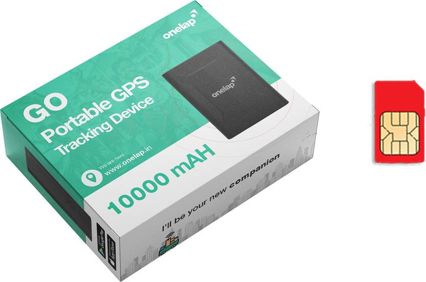 onelap GO Wireless Tracker for Car, Kids School Bag, Scooty or Anything that moves GPS Device ...