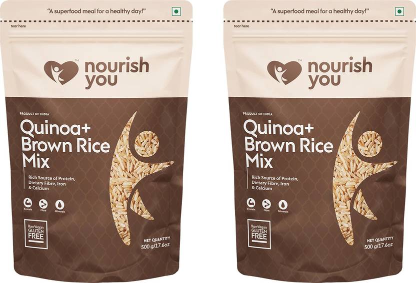 Nourish You Quinoa with Brown Rice Mix | Gluten Free | Source of ...
