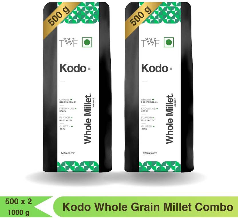 TWF Unpolished Kodo Whole Millet Grains | Kodra Millet | Nutrient-Rich ...
