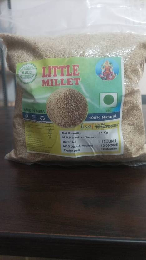 MALLIDI Little Millets Unpolished | Protein & Fiber Rich Superfood ...