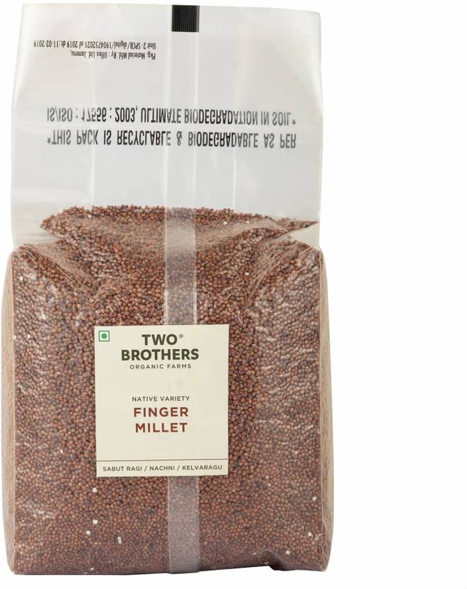 Two Brothers Organic Farms FINGER MILLET 1KG Finger Millet Price in ...