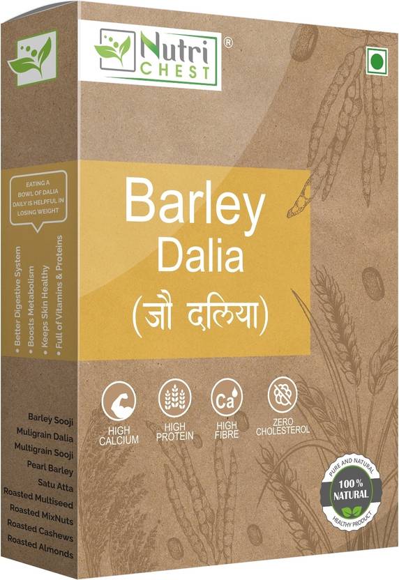 Nutrichest Barley Dalia 1 Kg (Pack of 2) Total 2 Kg Barley Price in ...
