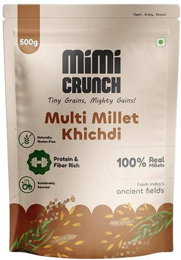 mimicrunch MIMI CRUNCH Multi Millet Khichdi | High Protein Healthy Mix ...