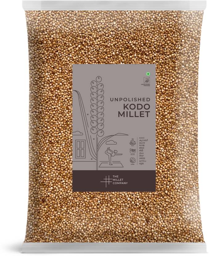 The Millet Company 5 Kg Unpolished Kodo Millet, Kodon, Kodri, Natural ...
