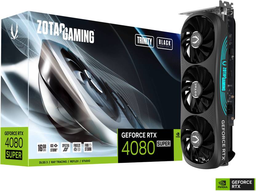 ZOTAC GAMING GeForce RTX 4080 SUPER Trinity Black Edition GDDR6X 16 GB ...