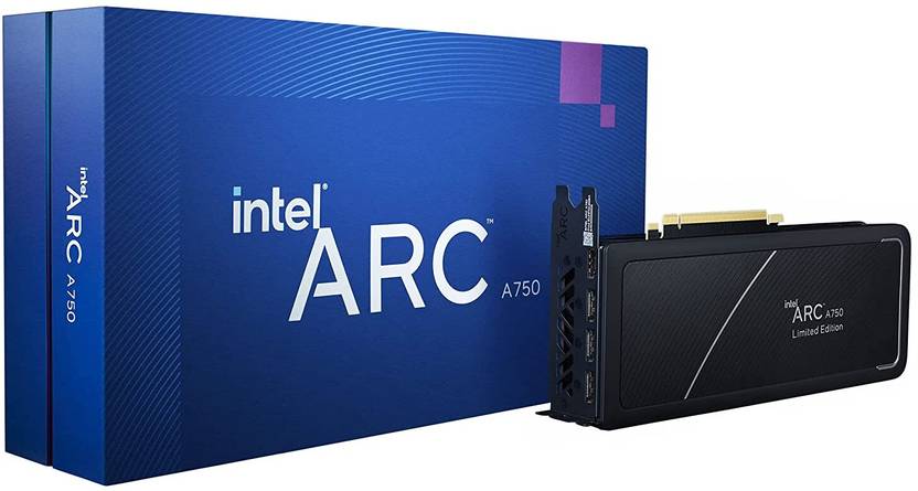 Intel Arc™ A750 GDDR6 8 GB Intel Chipset 256 bit 2050 MHz Graphics Card ...