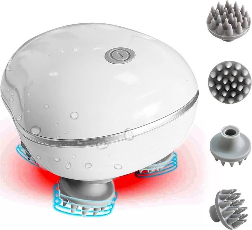 Praxon 3-Speed Electric Scalp Massager for Hair & Stress Relief SM07 ...