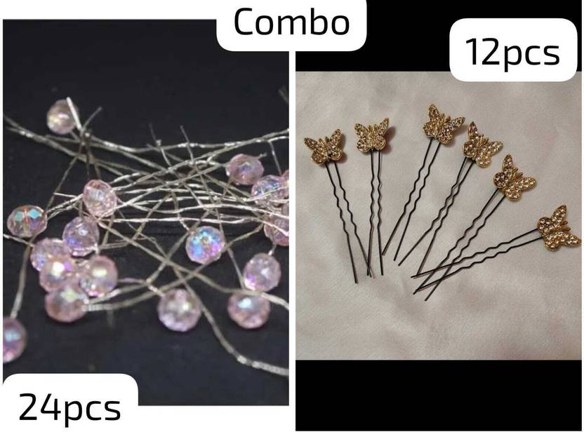 Ruhi Hair accessories for women&gils hair clips ,juda pins,butterfly ...