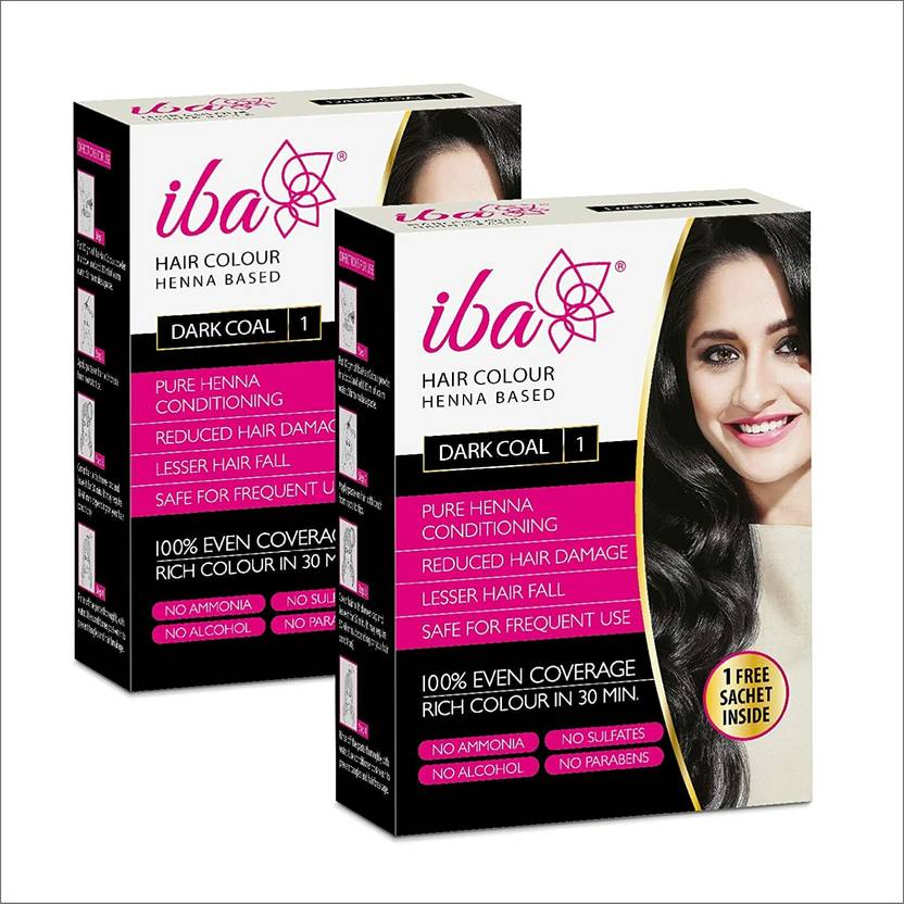 Iba Halal Care Hair Colour Henna Based For Women (Pack of 2) 2 x 70g ...