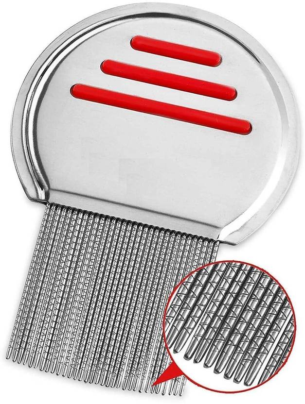 Sarbeau Nit Free Terminator Lice Comb, Professional Stainless Steel ...